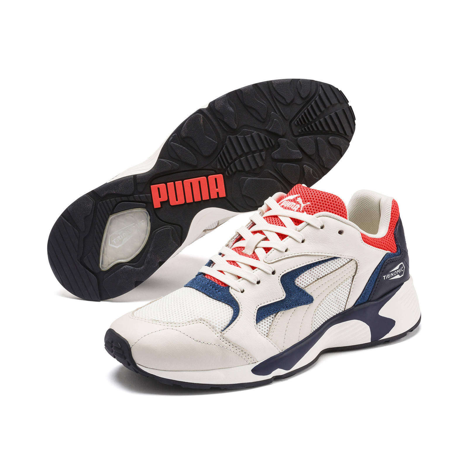 Puma Prevail Classic Whisper White / Nrgy Red (370871-07) - 370871-07