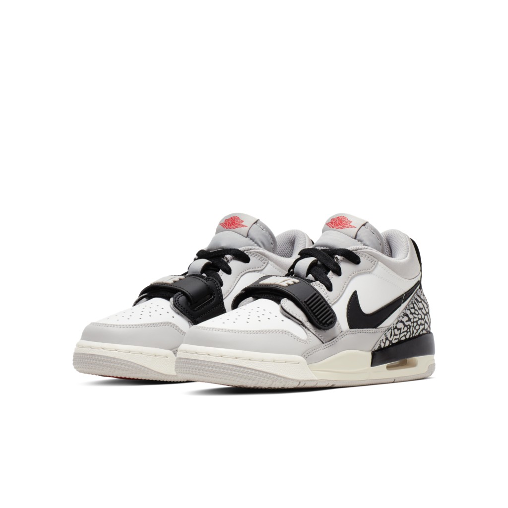 Air Jordan Legacy 312 Low GS White Cement (CD9054-101) - CD9054-101