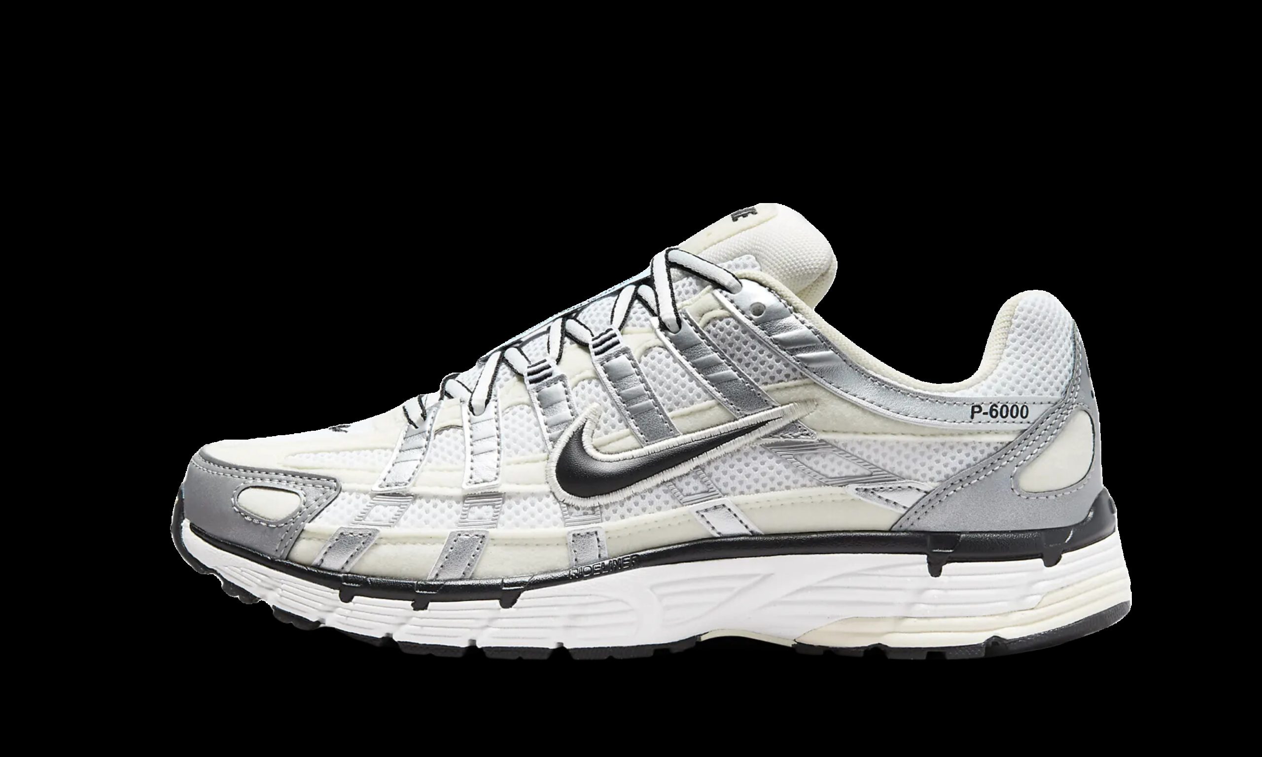 Nike P-6000 Coconut Milk Metallic Silver (W) (FV6603-100) - FV6603-100